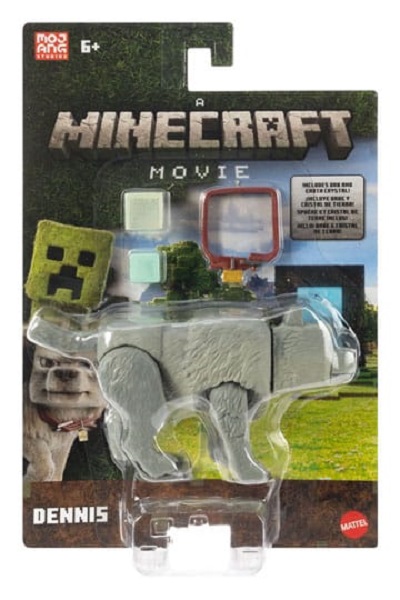 A Minecraft Movie Action Figure Dennis the Wolf 10 cm — Comics LV